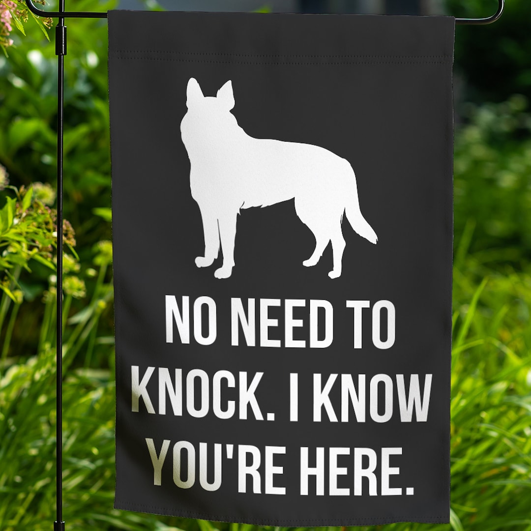 Shiloh Shepherd Garden Flag Yard Sign Art Banner Shiloh Shepherd Gift ...