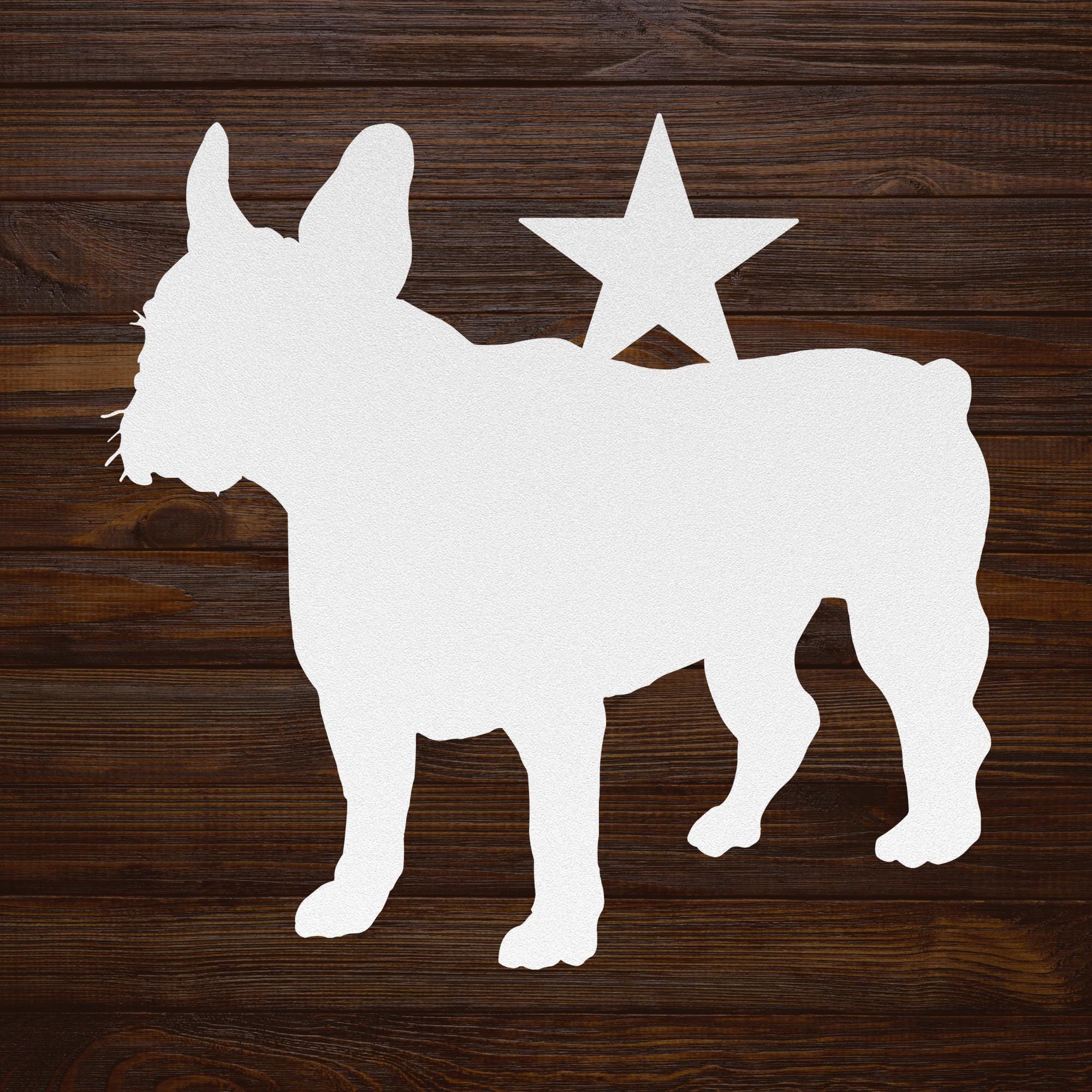 French Bulldog Tree Topper Frenchie Christmas Holiday Decoration ...