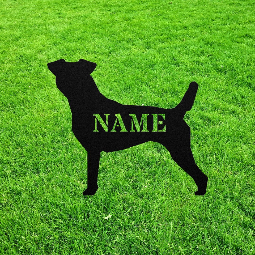 Parson Russell Terrier Yard Statue Stake, Parson Russell Terrier ...