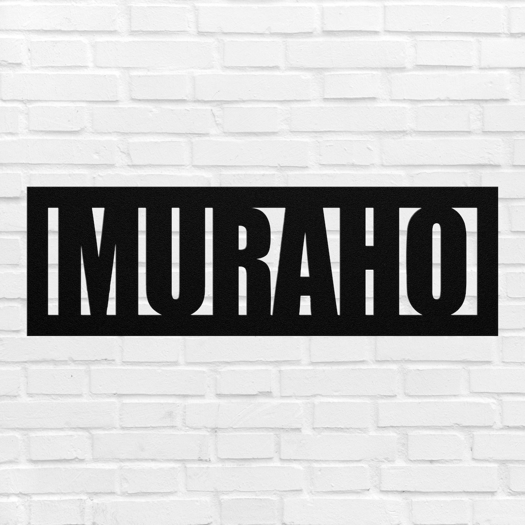 Muraho Metal Sign Kinyarwanda Wall Art Plaque Rwanda Front Home Decor ...
