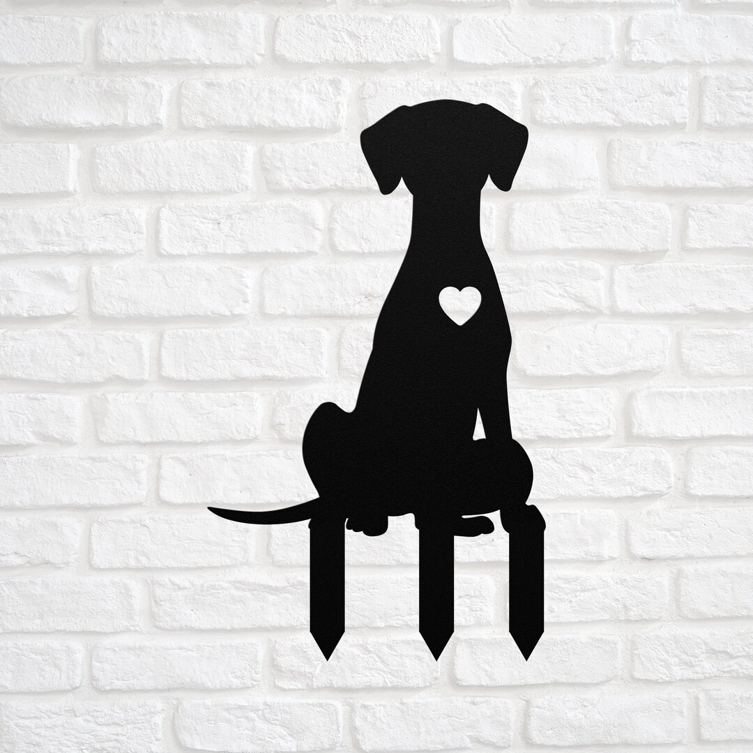 Dalmatian Yard Statue Stake Dalmatian Memorial Wind Chime Outdoor ...