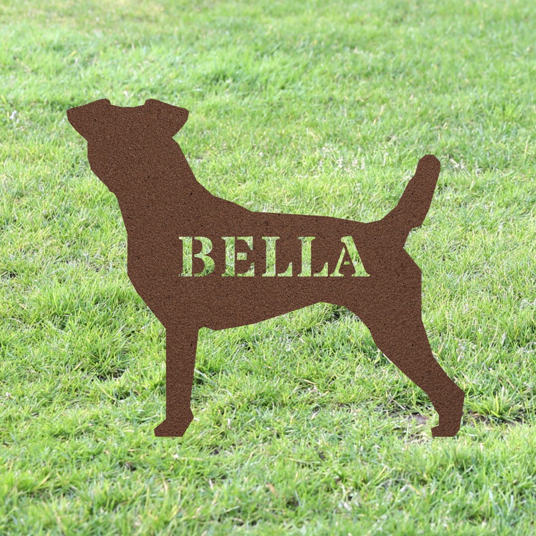 Parson Russell Terrier Yard Statue Stake, Parson Russell Terrier ...