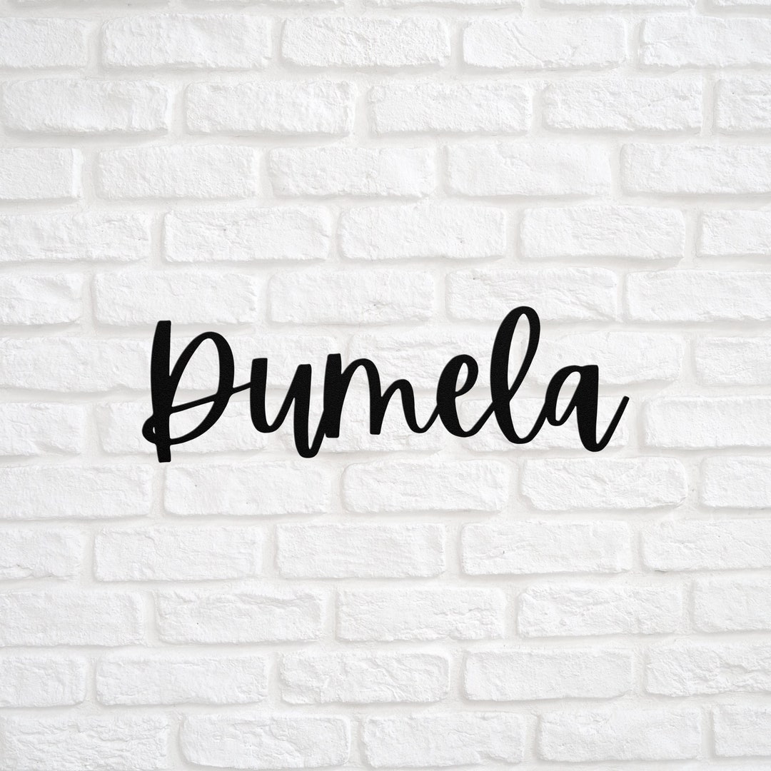 Dumela Metal Sign Southern Sotho Wall Art Plaque Basotho Lesotho Front Home Decor Porch Door ...