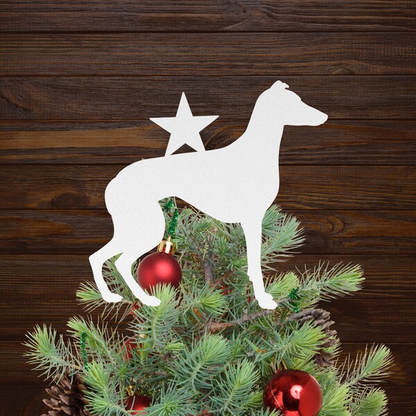 Greyhound Angel Tree Topper - Etsy