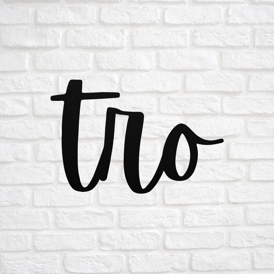 Tro Sign Swedish Believe Svensk Sverige Sign Metal Word Gift for Swede ...