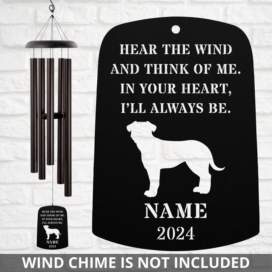 American Bulldog Wind Chime Sail American Bulldog Memorial American ...
