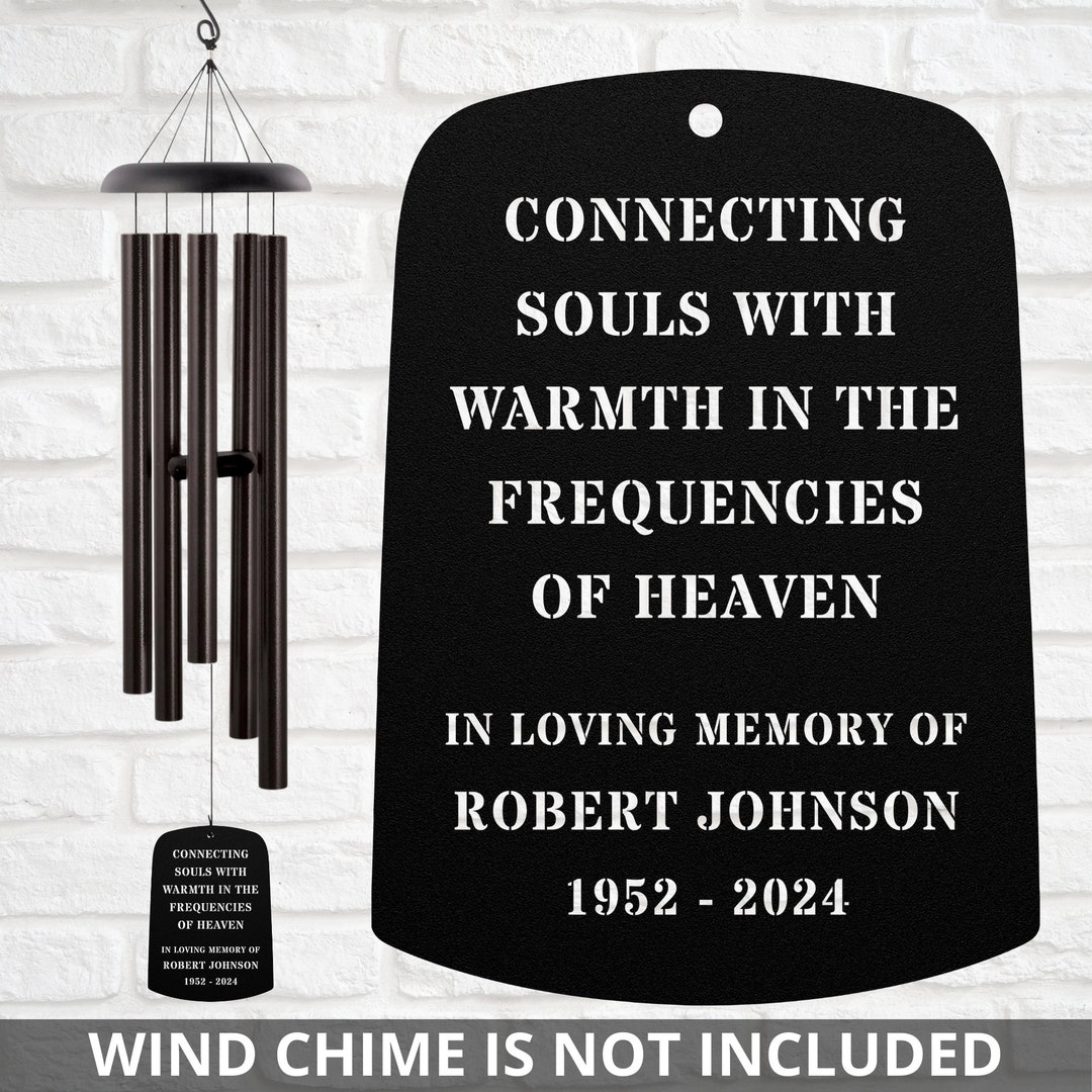 Ham Radio Memorial Loss Wind Chime Sail Prayer Plaque Amateur Radio ...