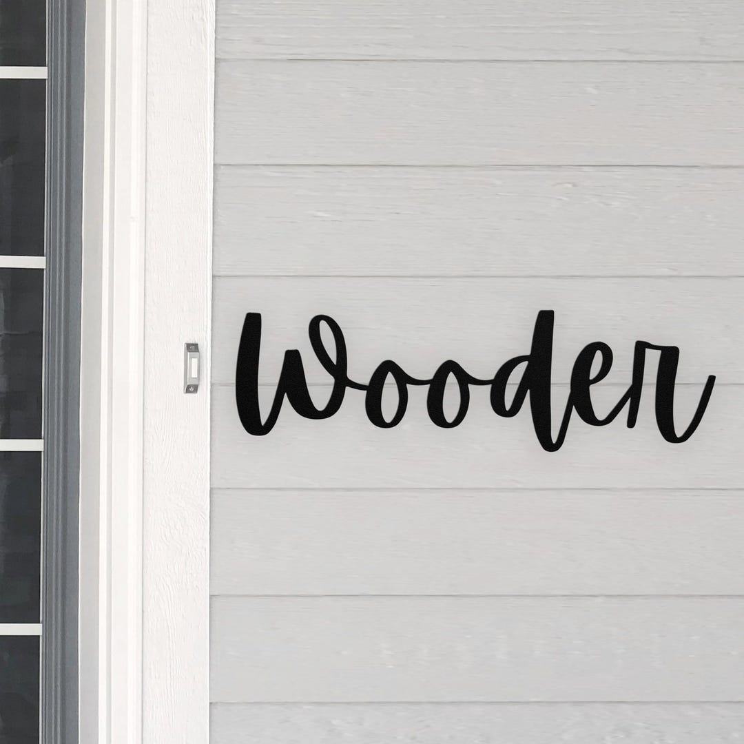 It's Pronounced Wooder Metal Sign Wall Art - Funny Philadelphia Sign ...