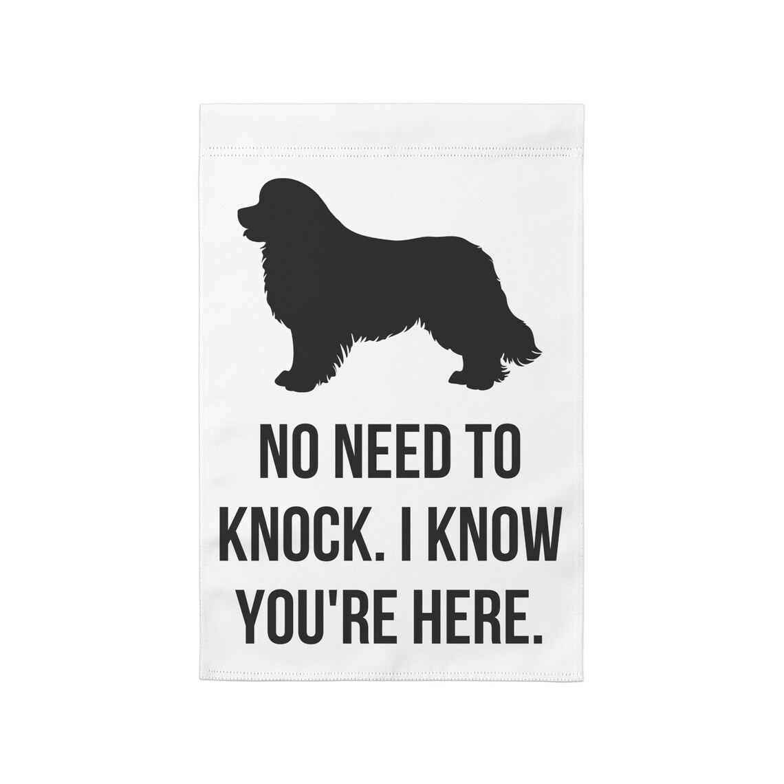 Newfoundland Dog Newfie Garden Flag Yard Sign Art Banner Newfie Gift ...