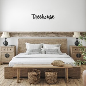 Welcome to the Treehouse Metal Sign, Fun Kids Fort or Treehouse Sign ...