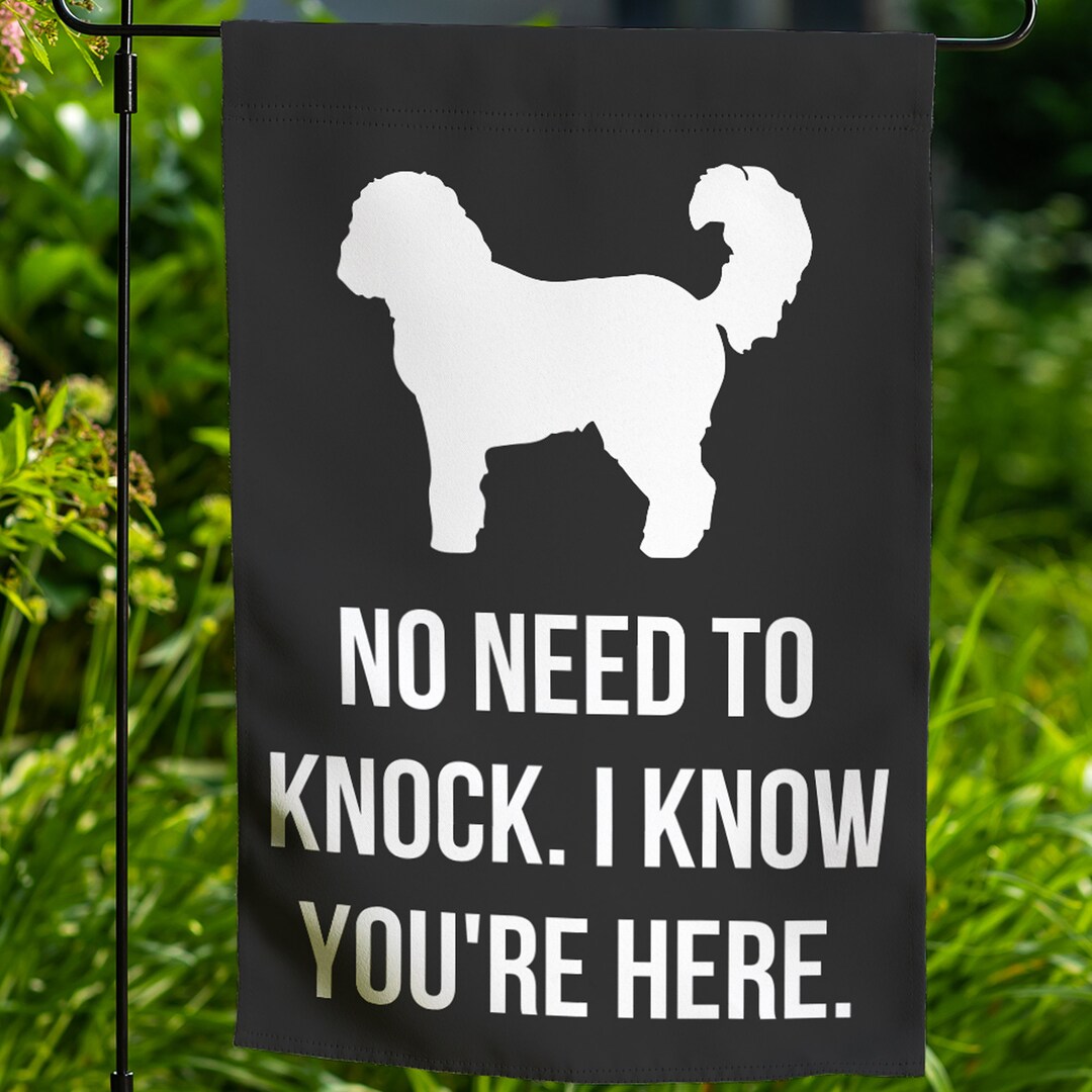 Cockapoo Garden Flag Yard Sign Art Banner Cockapoo Gift Lover Outdoor ...