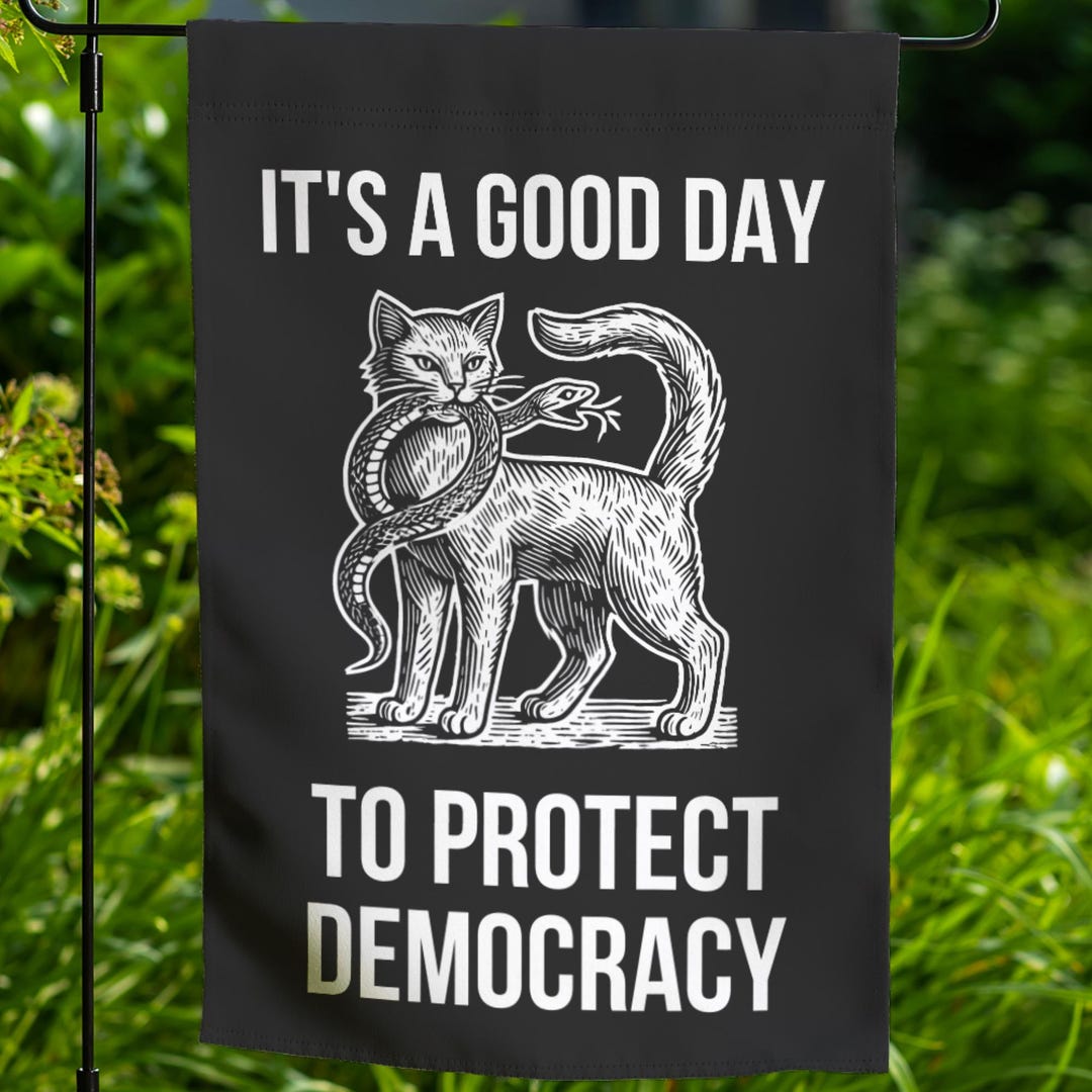 Political Garden Flag, Protect Democracy Flag,womens Rights Yard Sign ...