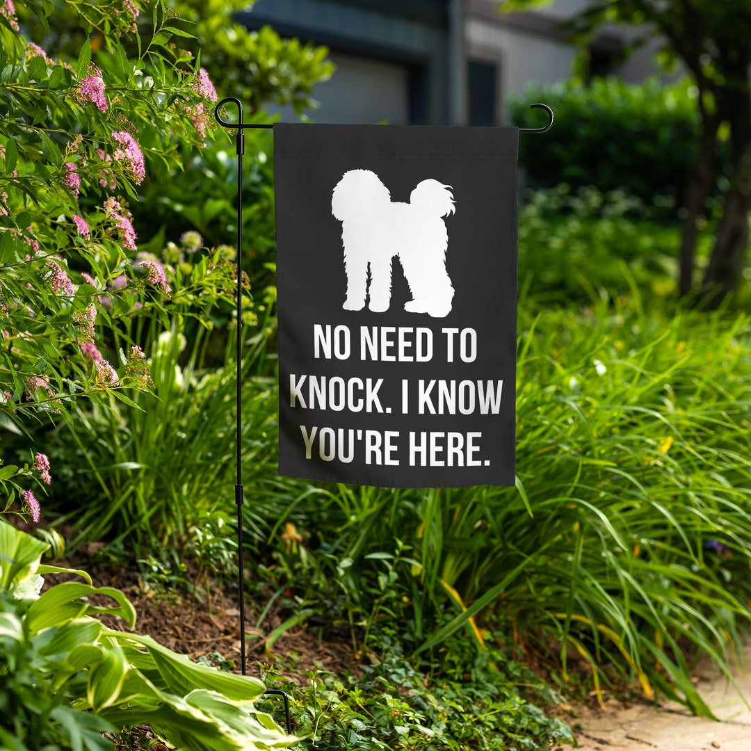 Goldendoodle Garden Flag Yard Sign Art Banner Goldendoodle Gift Lover ...