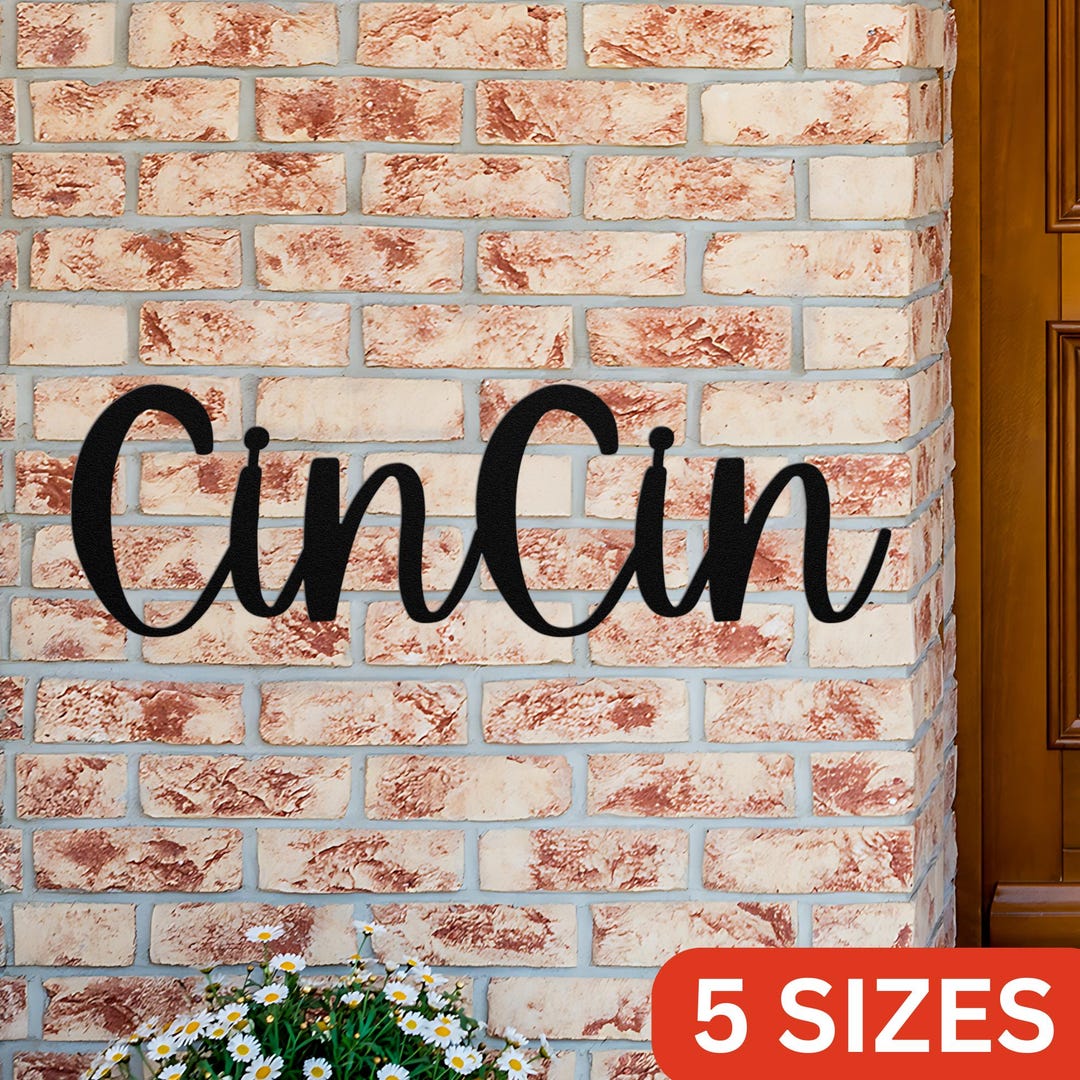 Cin Cin Italian Cheers Metal Sign for Beer Lovers and Travelers That ...