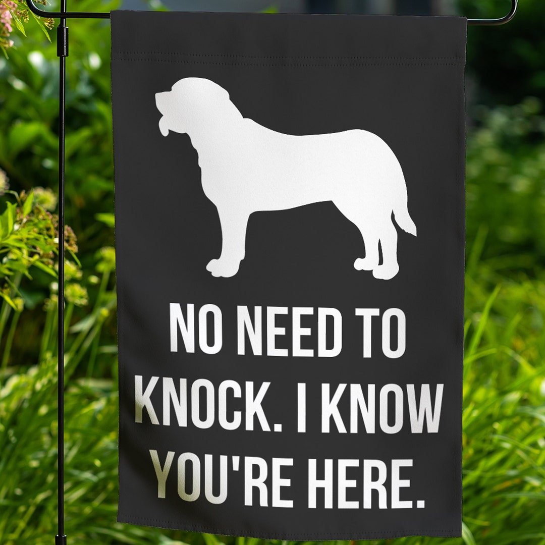 English Mastiff Garden Flag Yard Sign Art Banner English Mastiff Gift ...