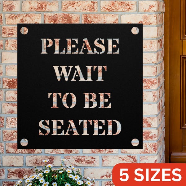 Wait to Be Called Sign - Etsy