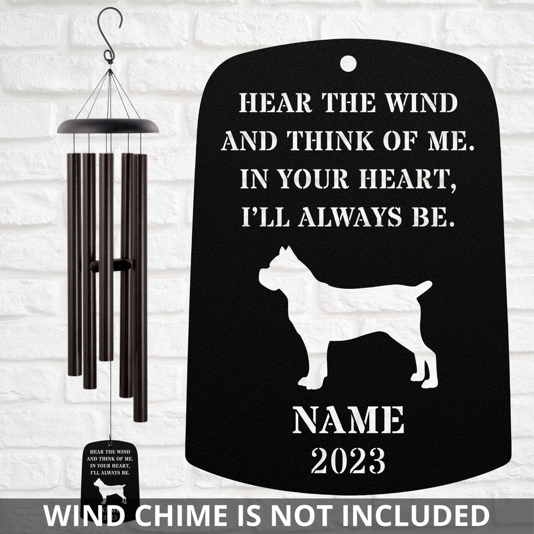 Cane Corso Wind Chime Sail Cane Corso Memorial Cane Corso Loss Gift ...