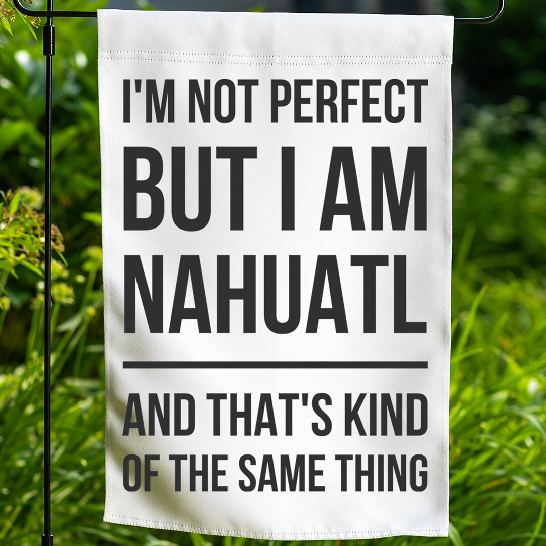 Nahuatl Garden Flag, Nahuatl Gifts for Nahuatl Lover Party Yard Decor ...