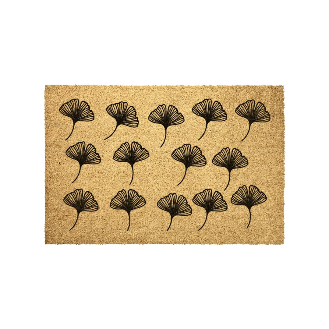 Grand Gingko Doormat Outdoor Rug Door Mat Decor Housewarming Summer ...
