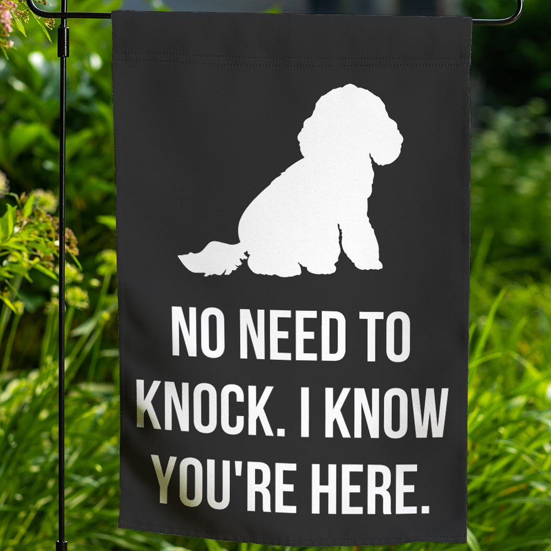 Miniature Poodle Garden Flag Yard Sign Art Banner Miniature Poodle Gift ...