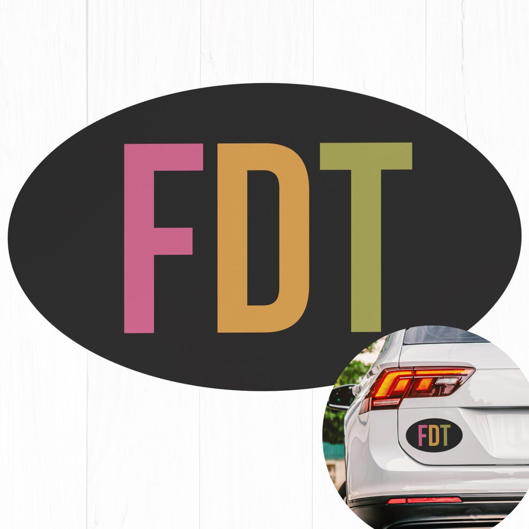 FDT Resist Car Magnet Bumper Banned Books Reproductive LGBT Rights ...