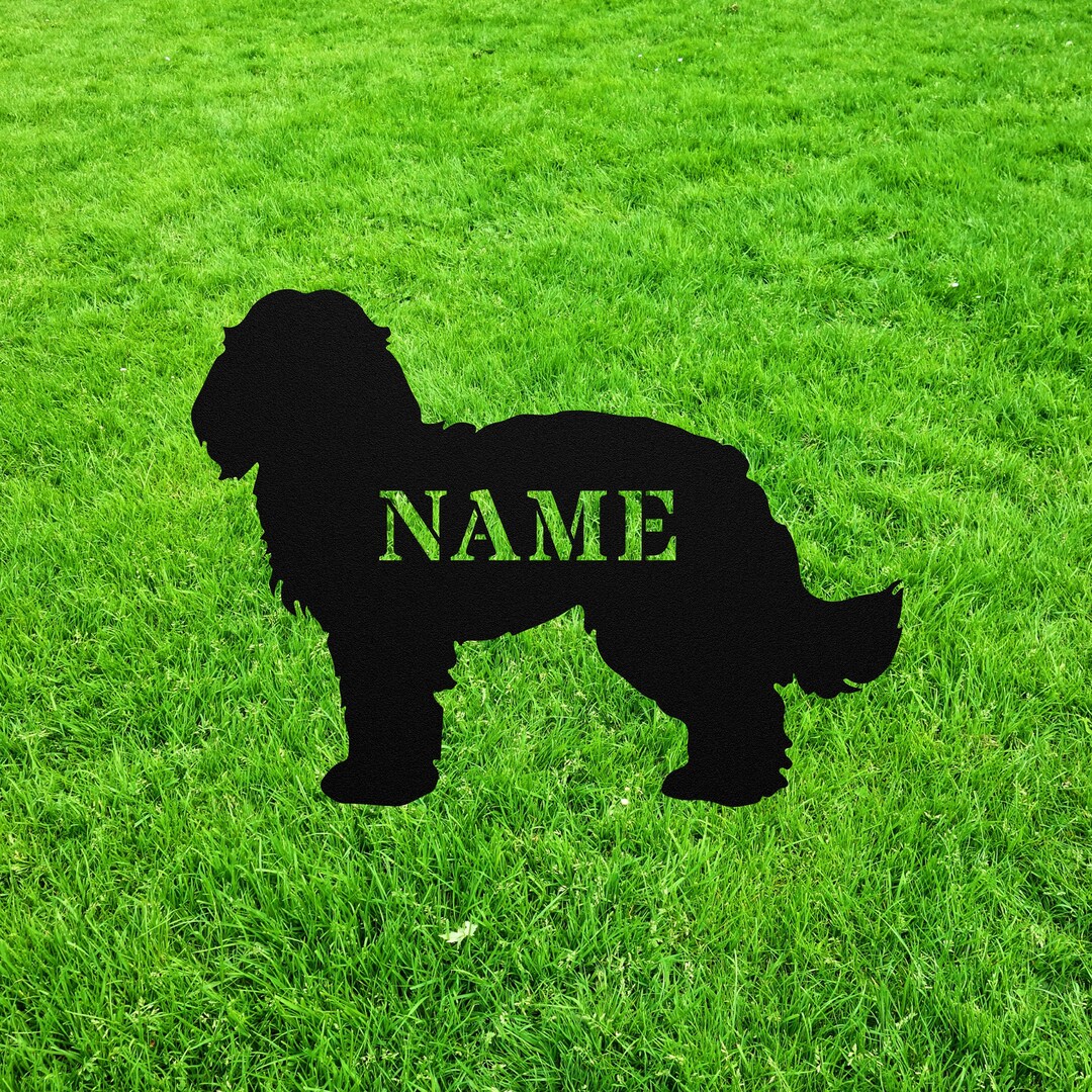 Cockapoo Yard Statue Stake Cockapoo Memorial Wind Chime Outdoor Garden ...