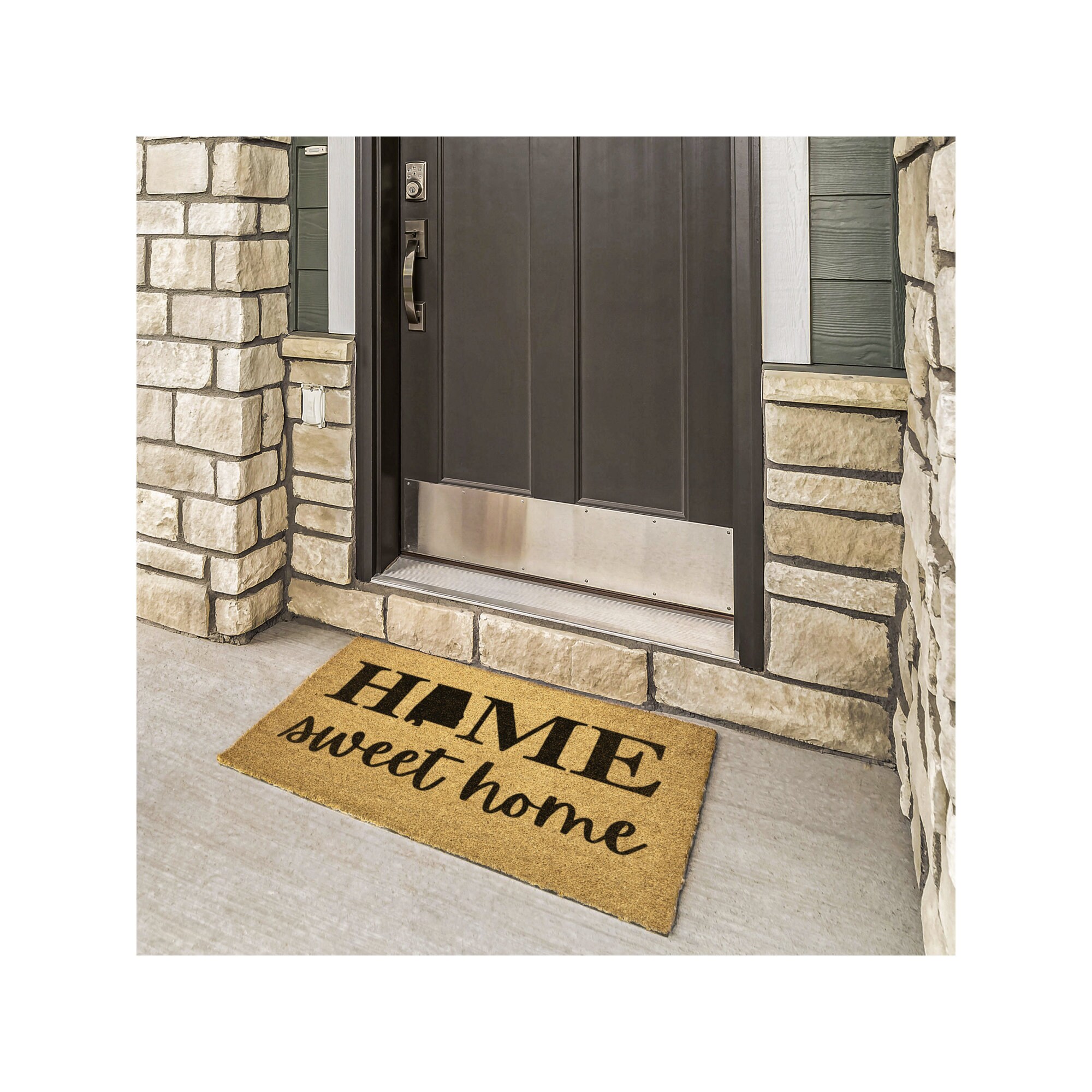 Alabama State Doormat Home Sweet Home Door Mat Outdoor Rug Decor ...