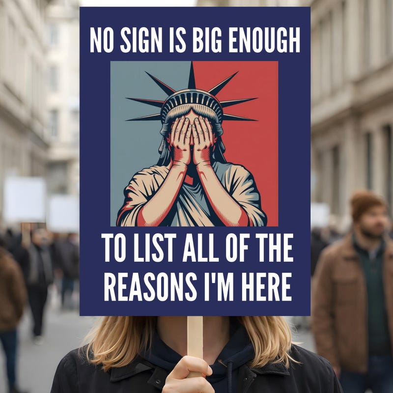 Protest Signs and Posters - Etsy