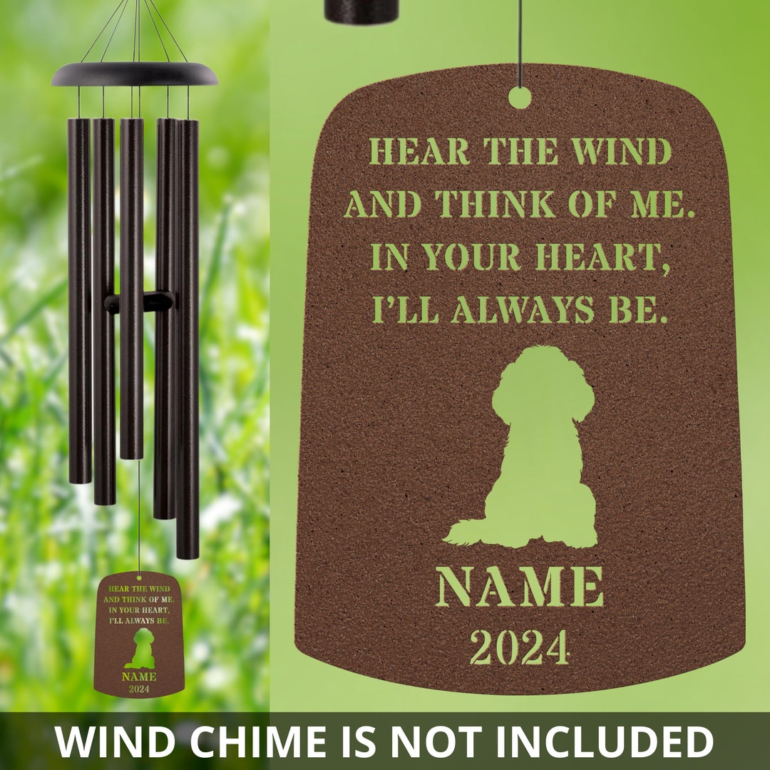 Cockapoo Wind Chime Sail Cockapoo Memorial Cockapoo Loss Gift Sympathy ...