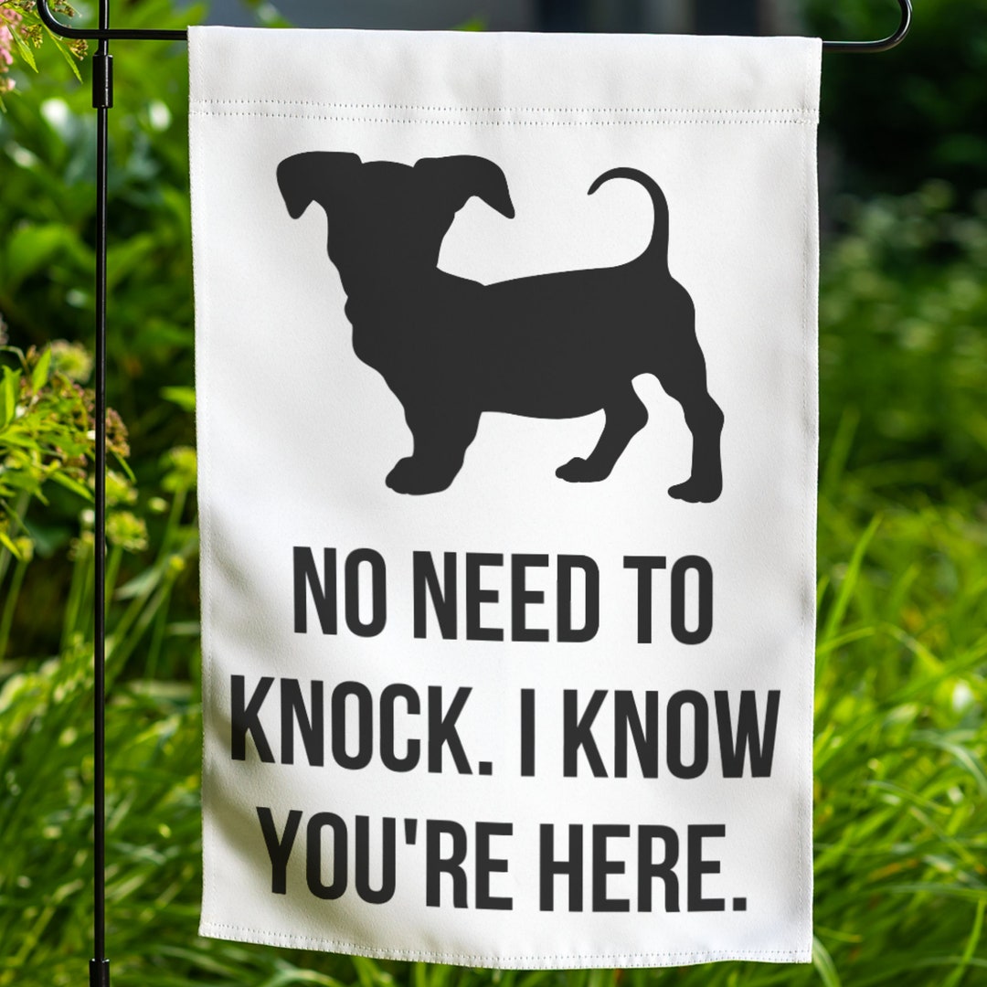 Chiweenie Garden Flag Yard Sign Art Banner Chiweenie Gift Lover Outdoor ...