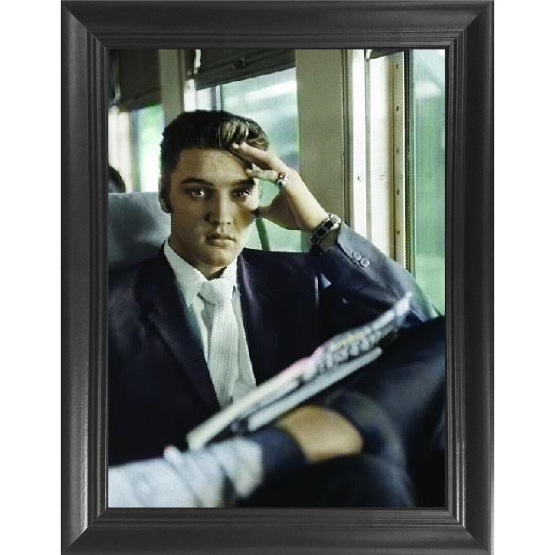 Elvis Presley 3D Poster Wall Art Decor Framed Print 14.5x18.5 Posters ...