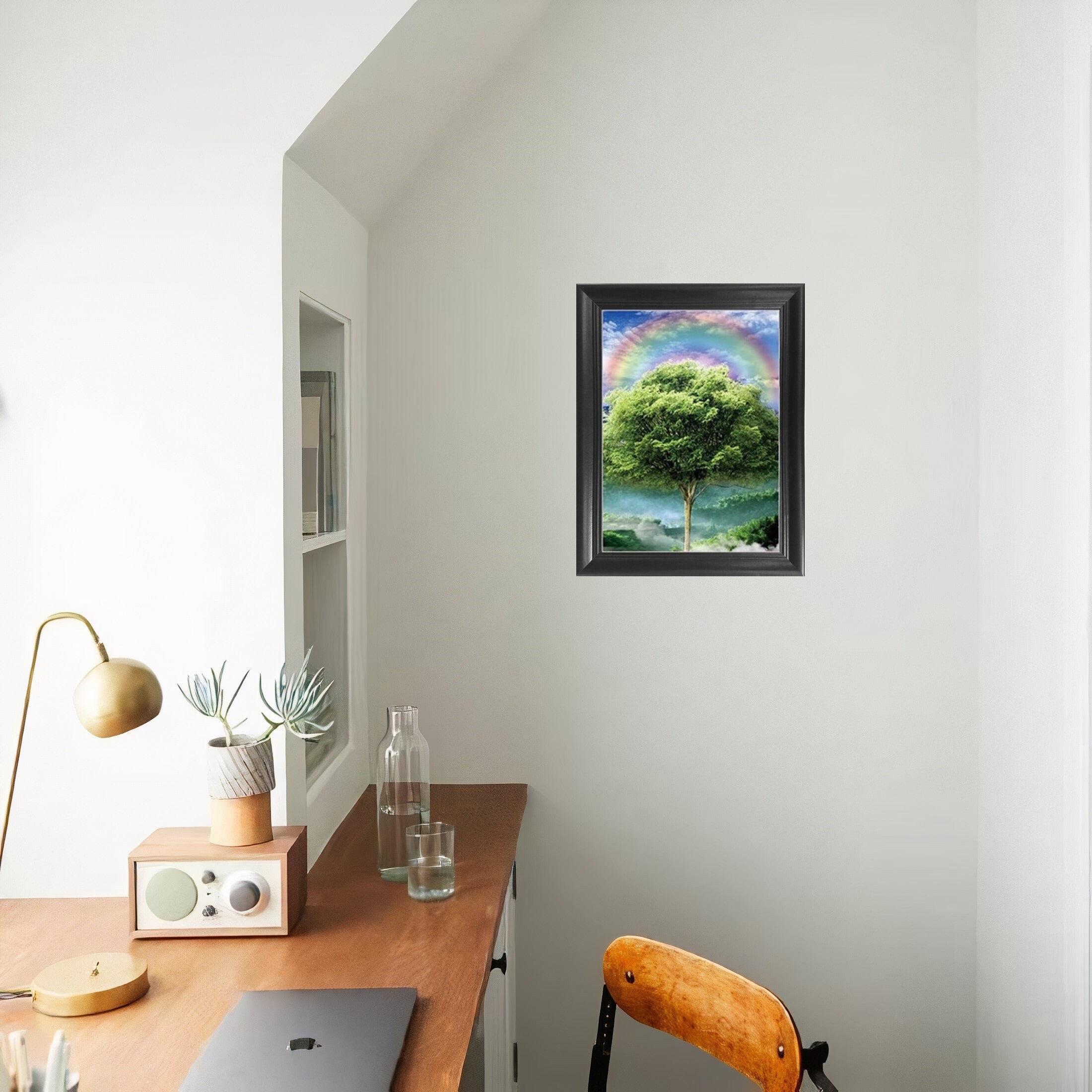 Four Seasons Changing Tree 3D Poster Wall Art Decor Framed - Etsy