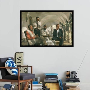 Civil Rights Pioneers Wall Art Decor Framed Print | 24x36 Textured ...