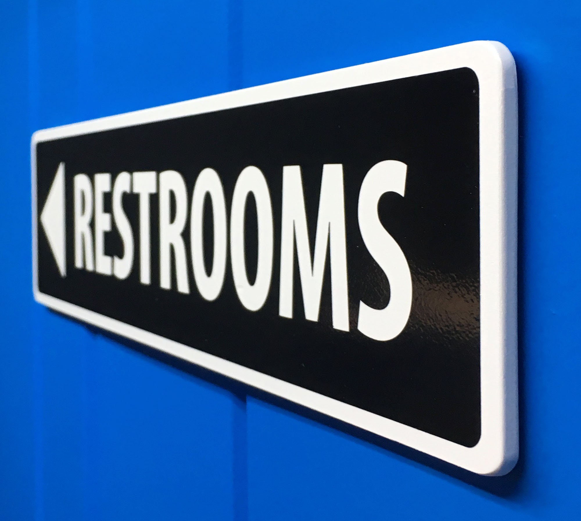 Custom Plastic Directional Sign 12 in X 3 In - Etsy