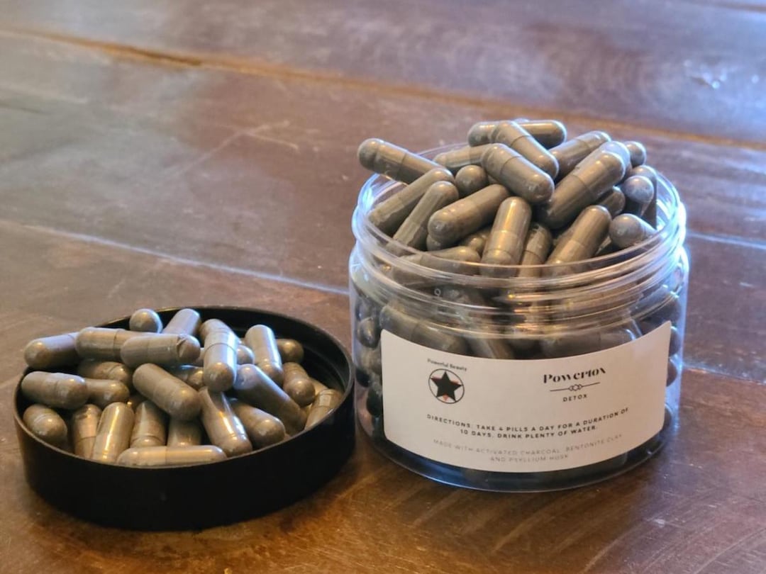 Powertox Detox Pills: Bowel Movement Support, 120 Capsules - Etsy