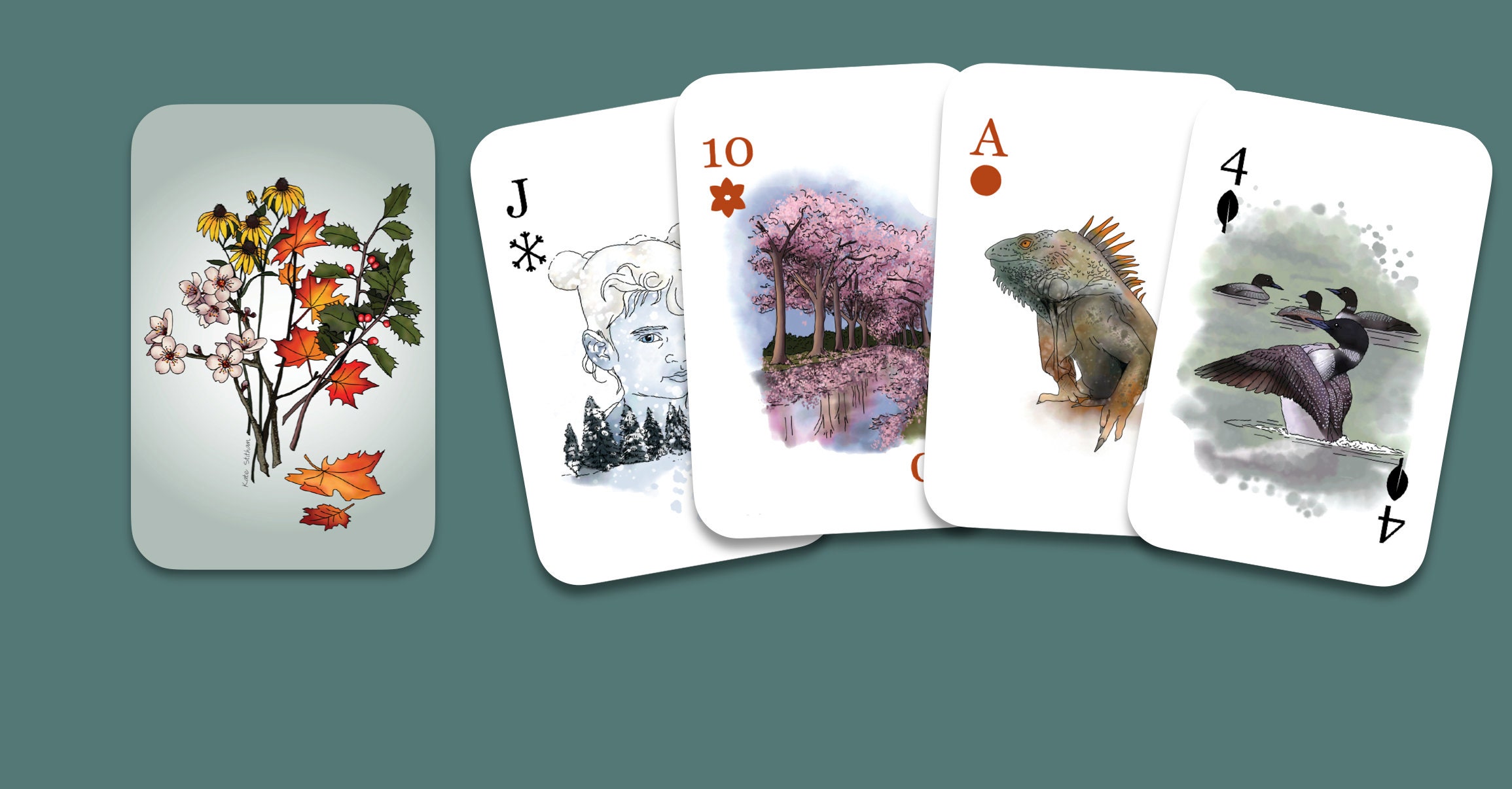 Seasonal Spirits Card Deck - Etsy