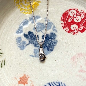 Unique Sterling Silver Pendant - Stamped .925 Mini Hand Holding ...