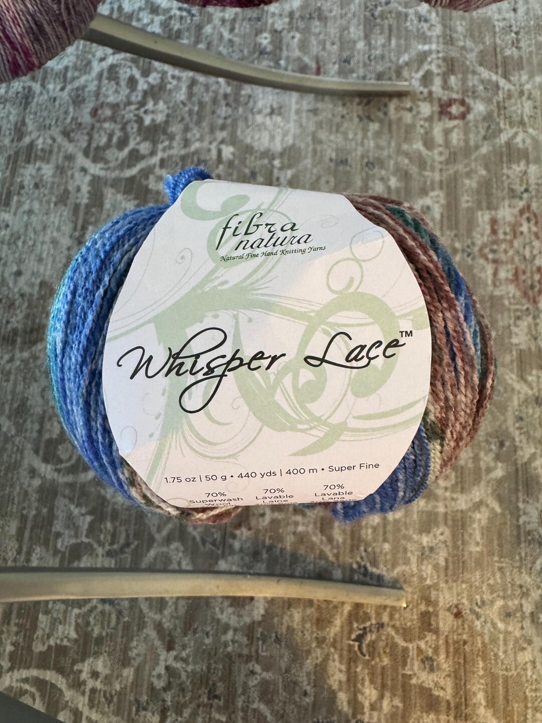 Whisper Lace Fibra Natura Yarn Wool and Silk Blend Made in Turkey ...