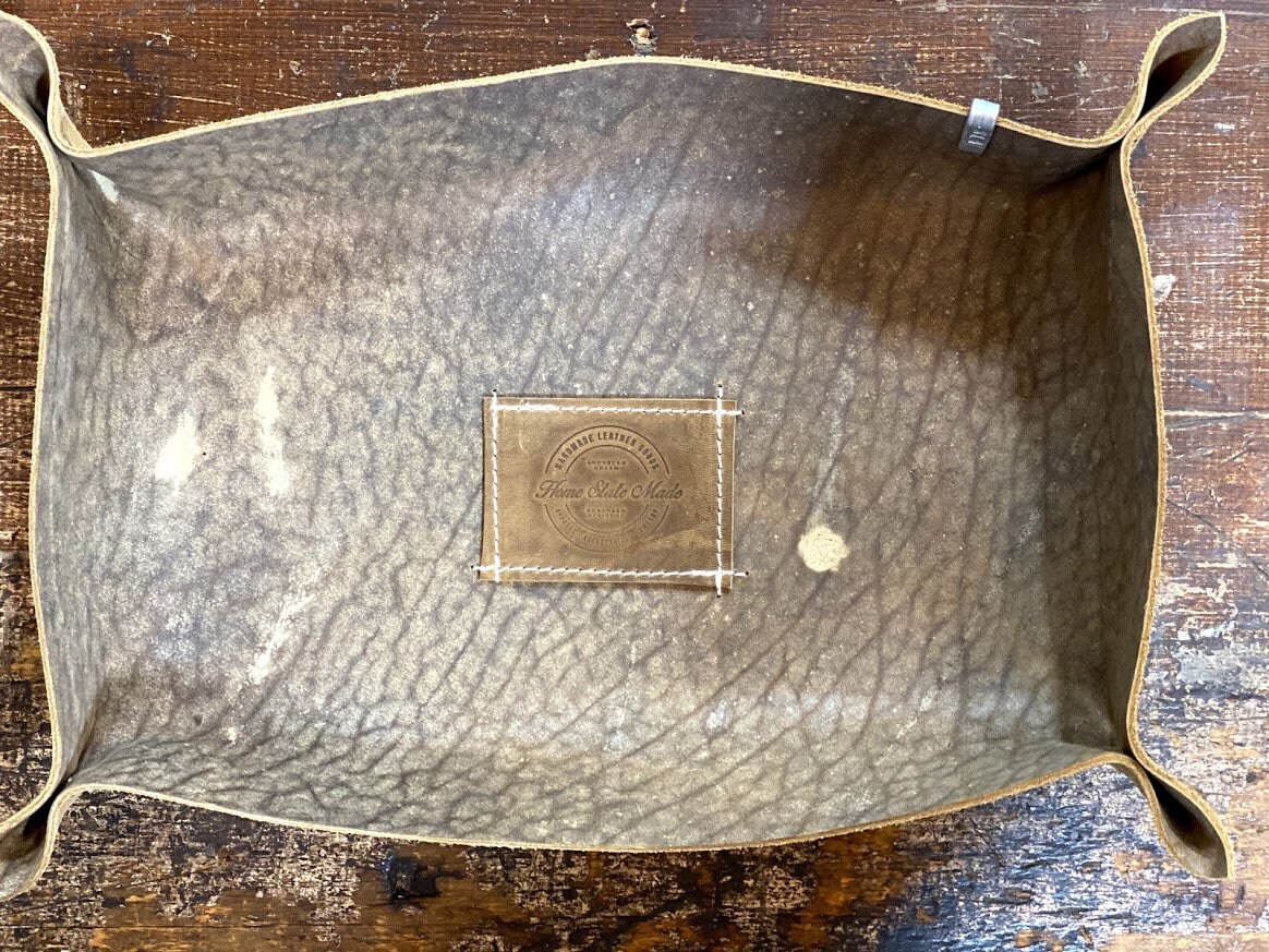 Leather Catch All Tray, Men's Christmas Gift, Personalized Gift ...