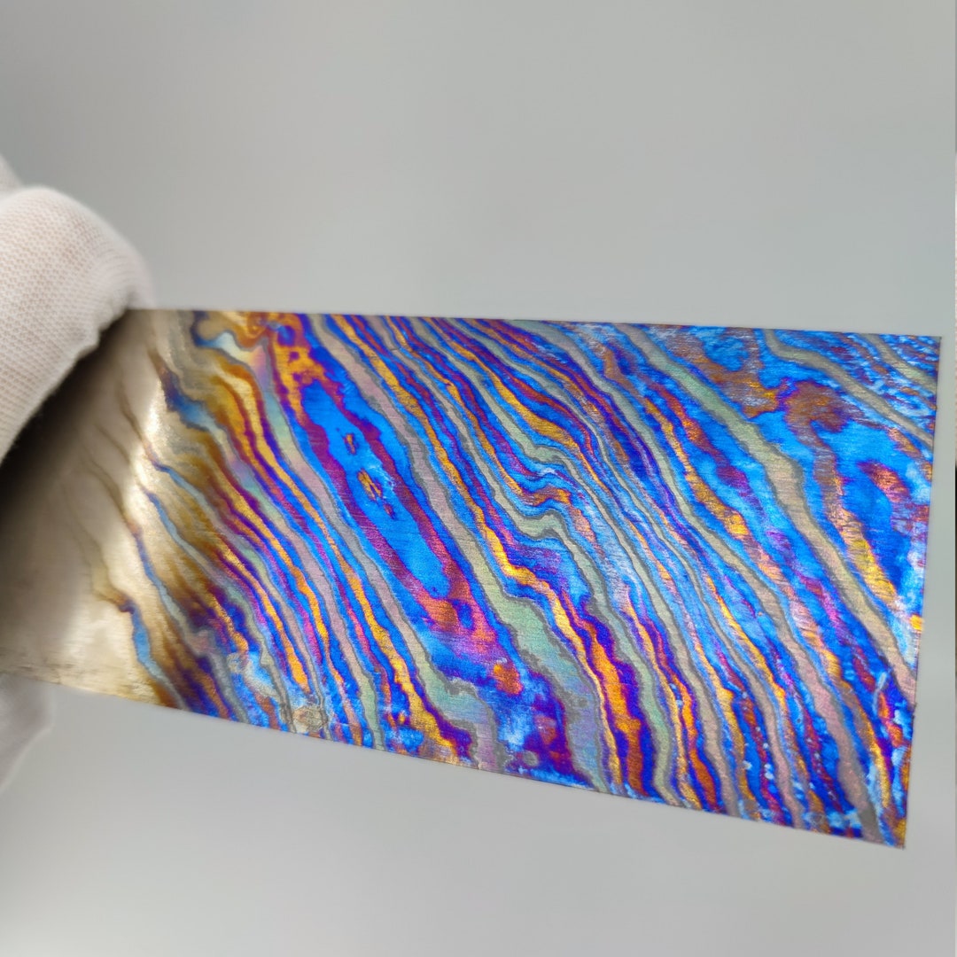 Zircuti Twist Pattern Flat Bar: Exotic Knife/pendant Material (50x250mm ...