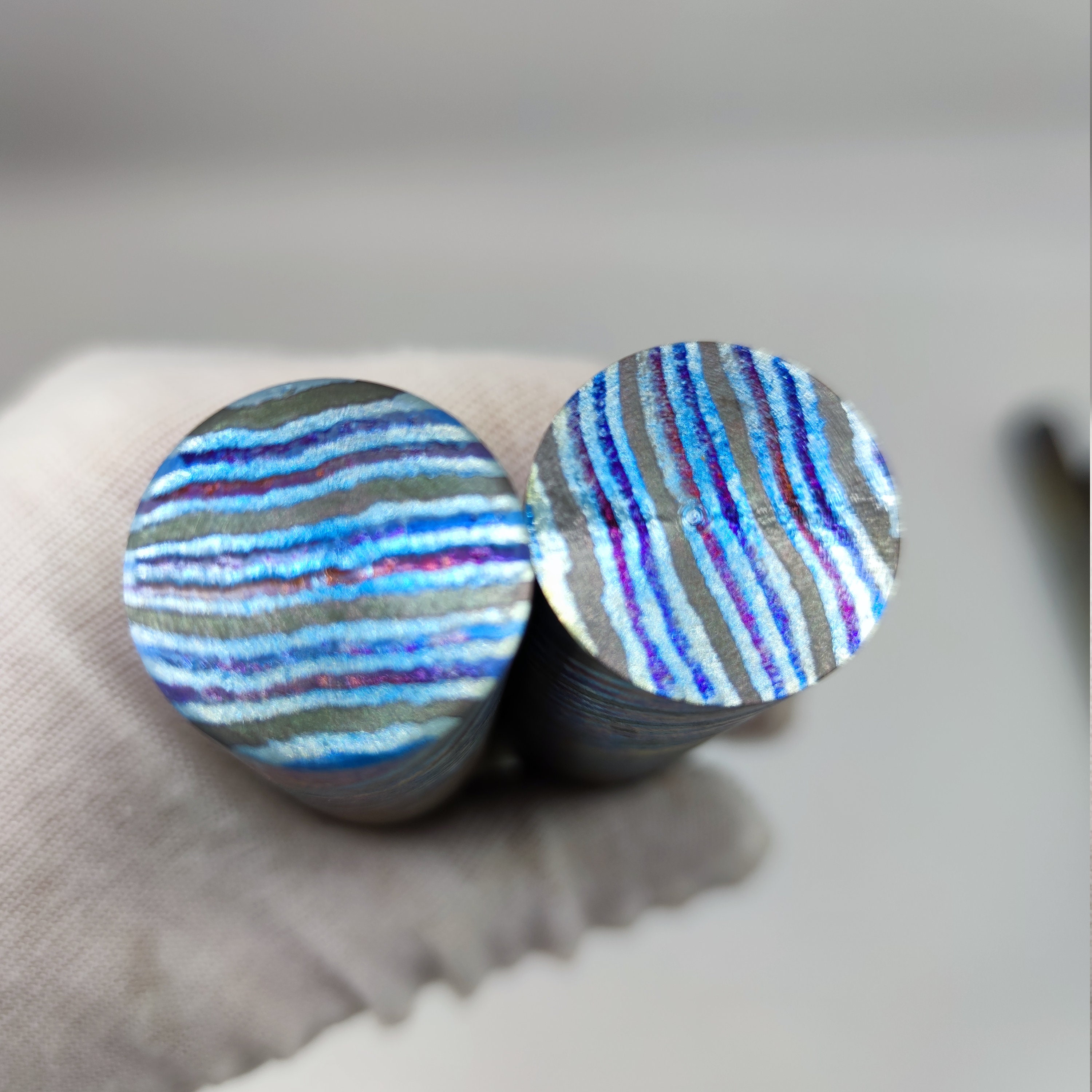 Zircuti Rod 4 Alloys125mm Diameterblack Ti Damascus | Etsy