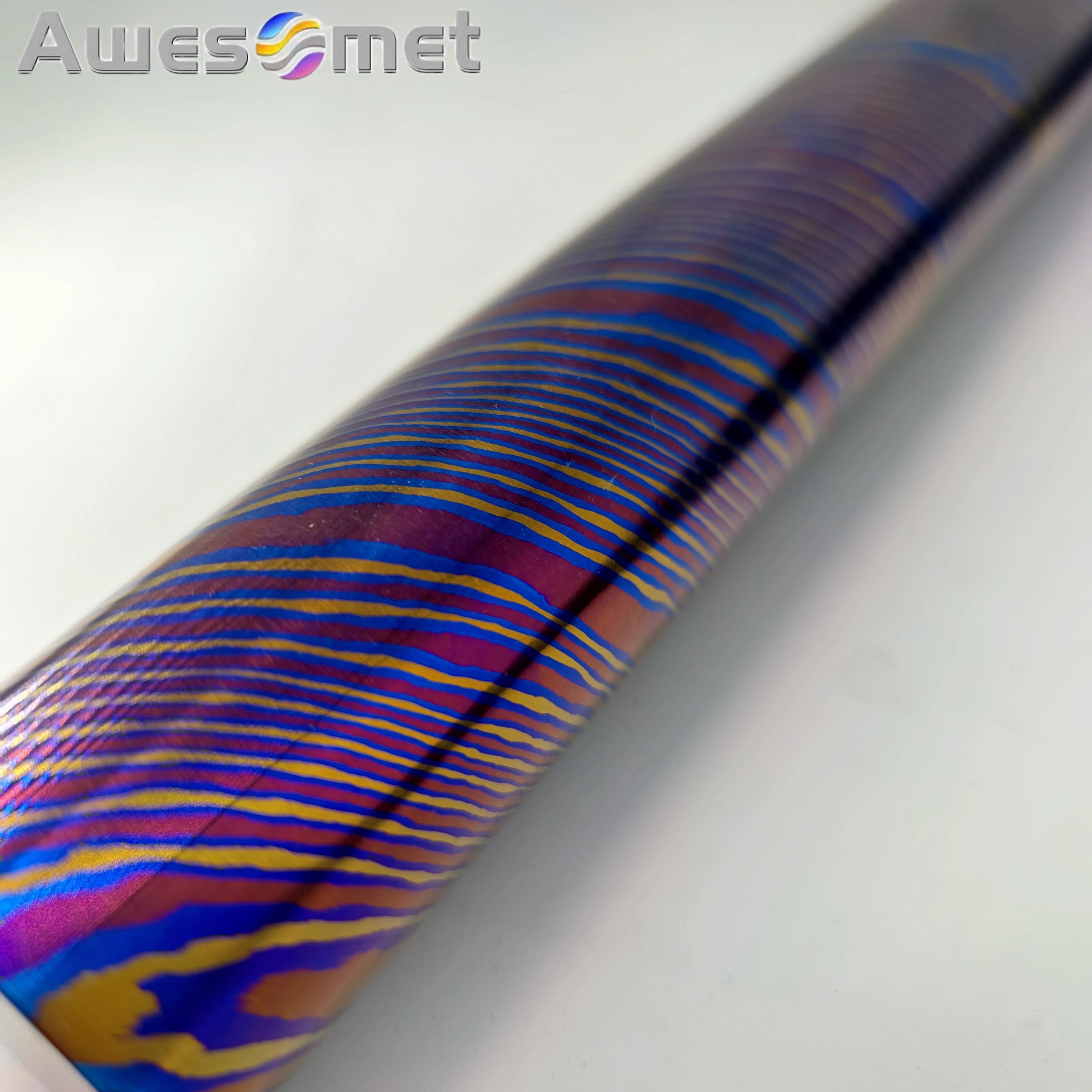 Awesomet Titanium Damascus Rod 3 Alloys1.230mm - Etsy