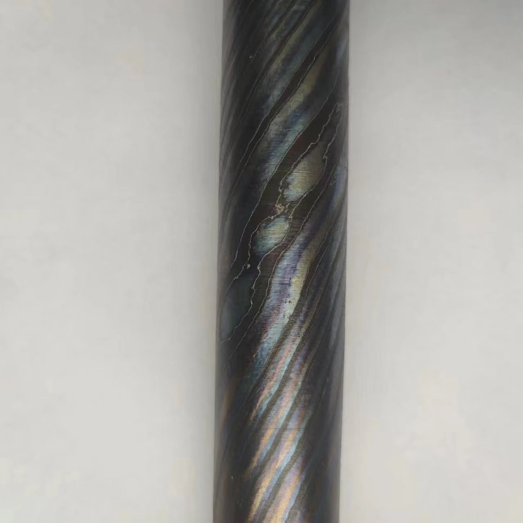 Zircuti Rod 4 Alloys/black Ti Damascus Rod/awesometal - Etsy
