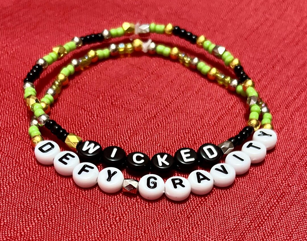 Handcrafted Jewelry Wicked Inspired Bracelet | Polymer Clay Musical ...