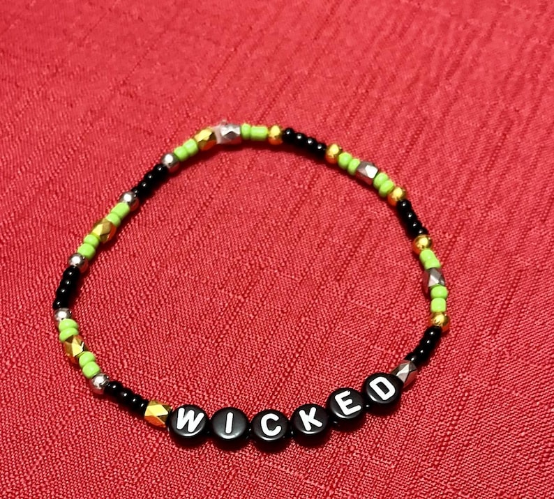 Handcrafted Jewelry Wicked Inspired Bracelet | Polymer Clay Musical ...