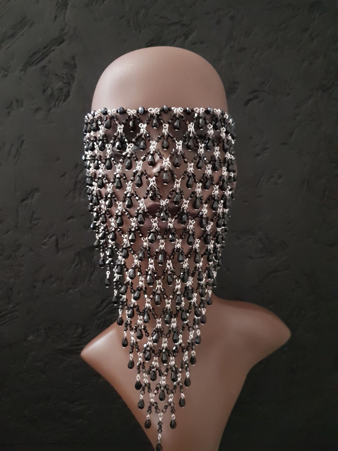 Face Mask Face Accessoryface Couture Accessory full Face - Etsy