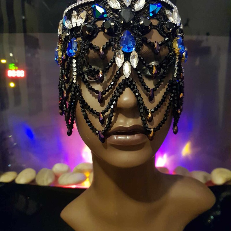 Belly Dance Mask - Etsy