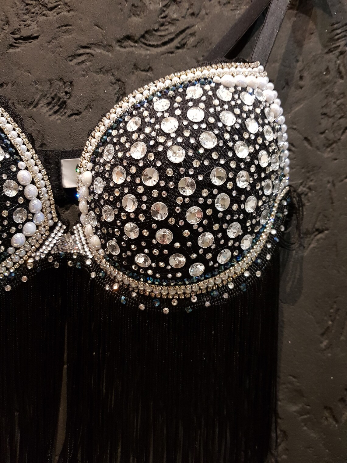 Diamante Sparkle Fantasy Bling Bracrystal Bra Carnival EUR - Etsy UK