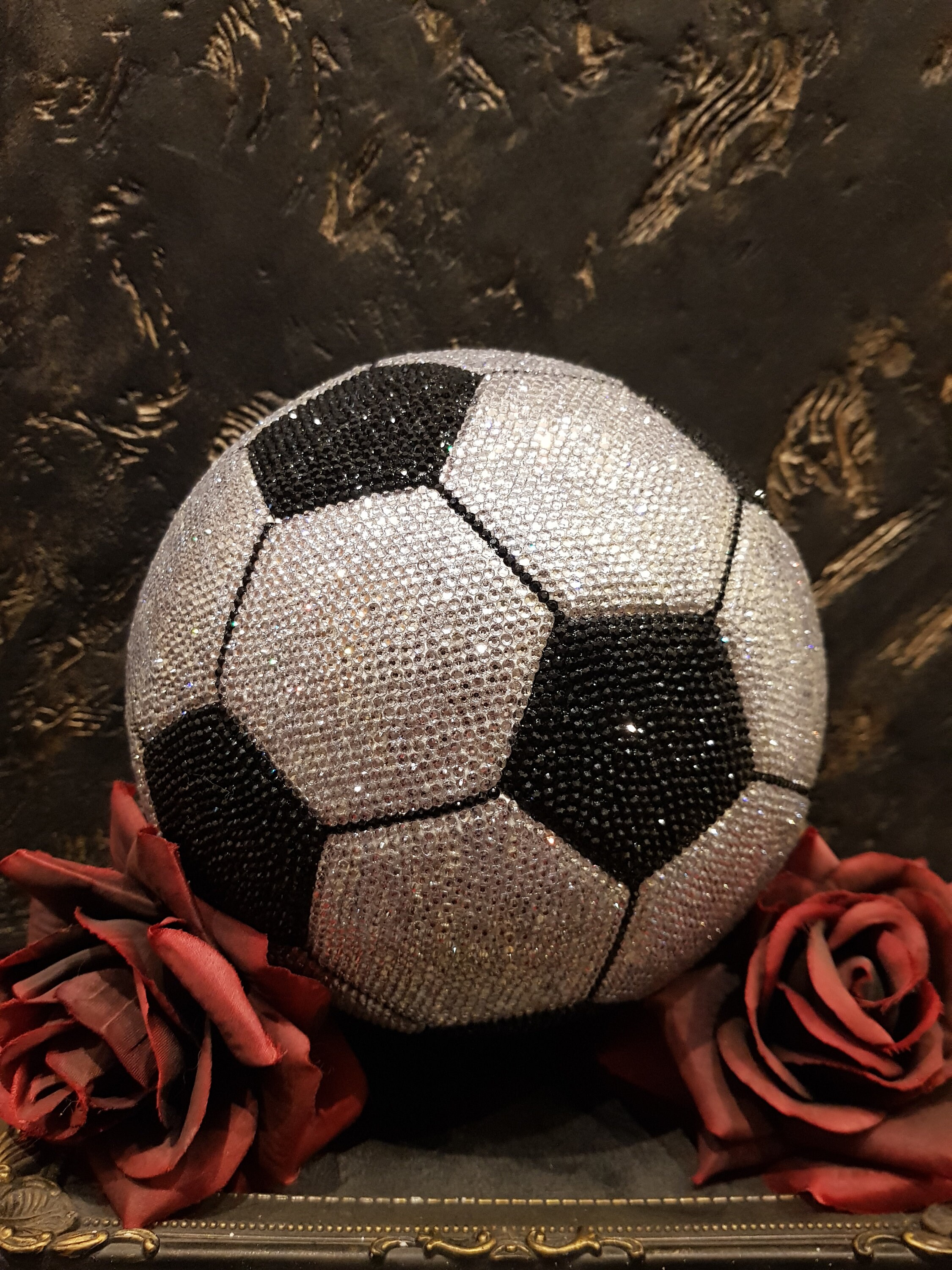 Custom Bling Football, Bling Football, Rhinestone Football, Bling Gift ...