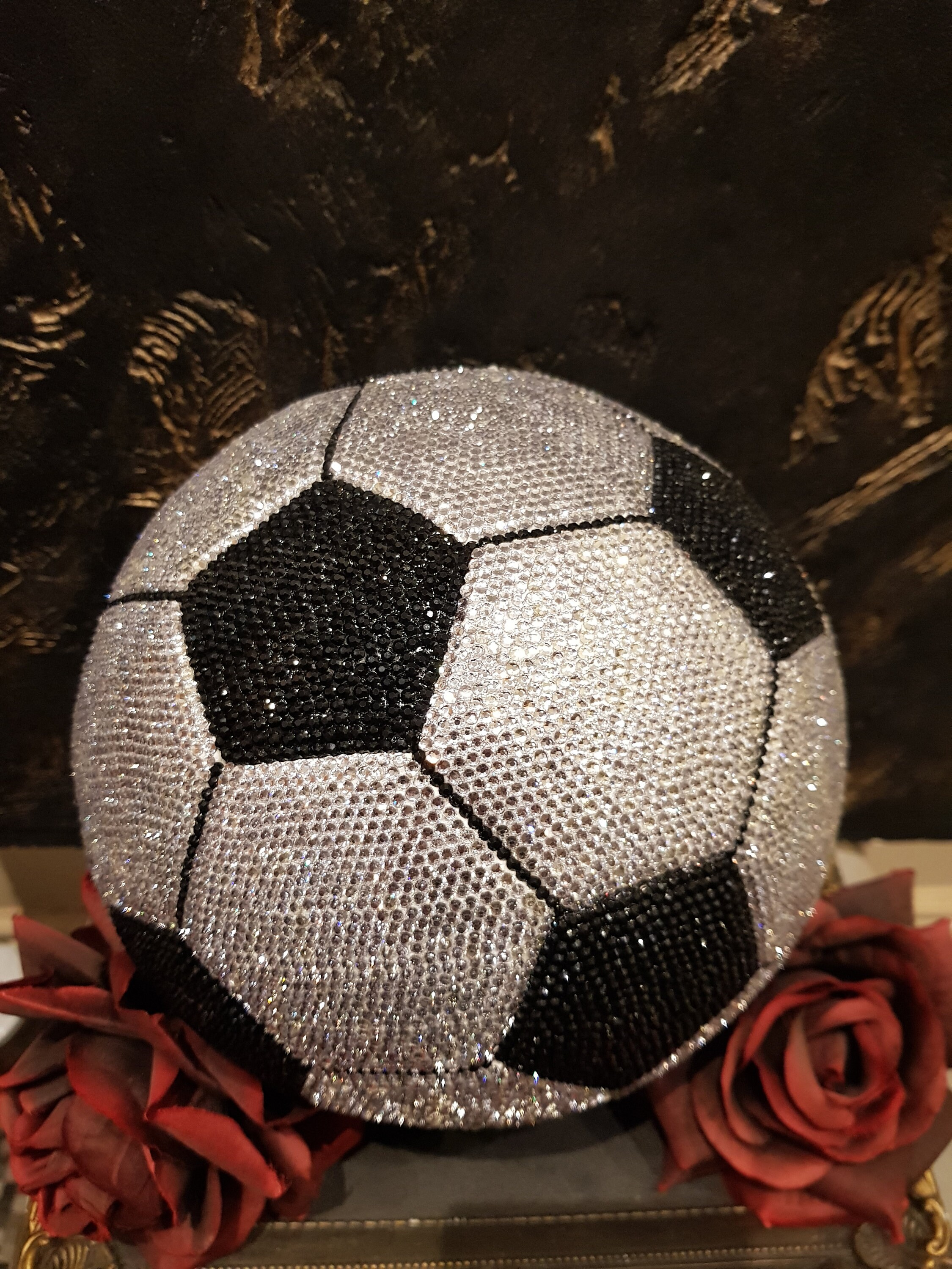 Custom Bling Football, Bling Football, Rhinestone Football, Bling Gift ...